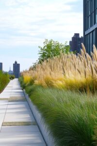21+ Brilliant Garden Borders With Grasses That Add Movement to Borders