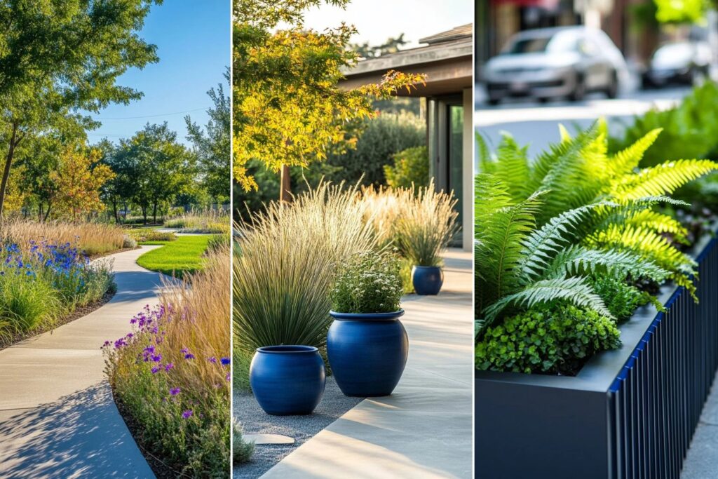 21+ Brilliant Garden Borders With Grasses That Add Movement to Borders