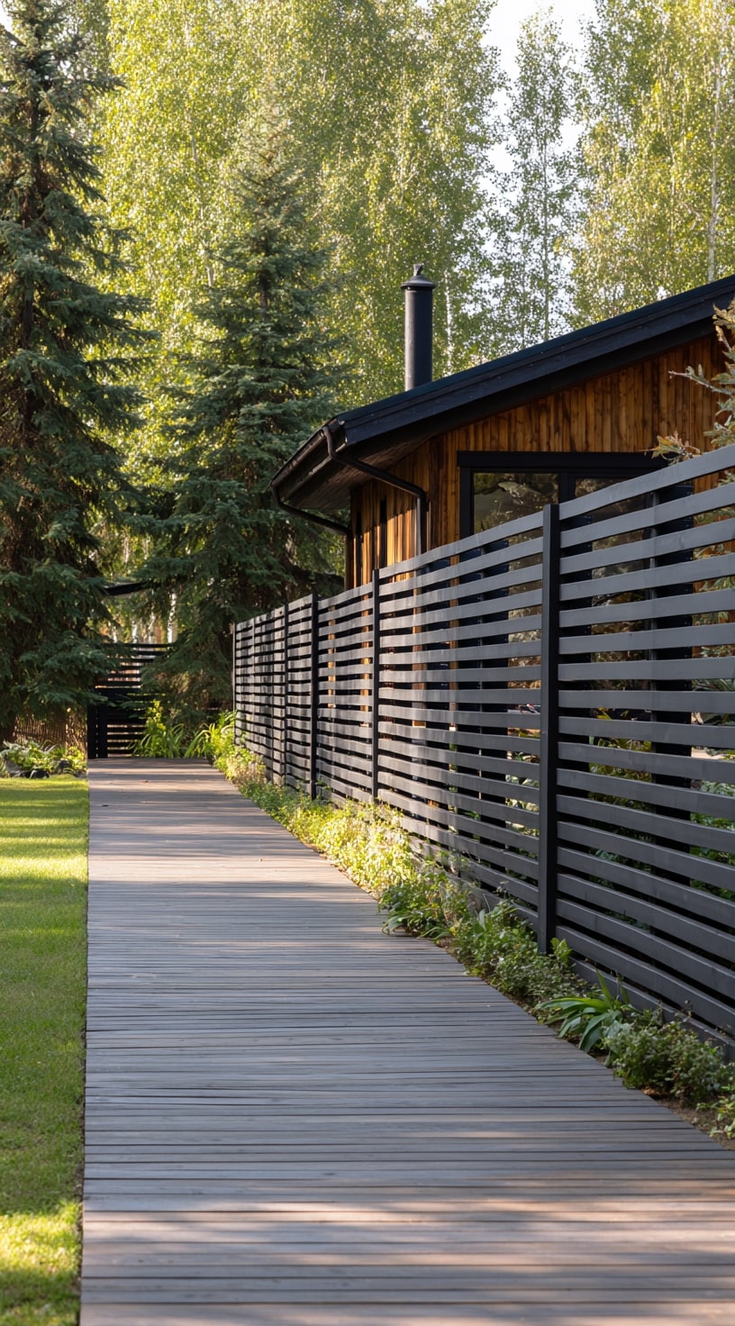 18+ Stylish Modern Fence Designs You Can Copy 2025!